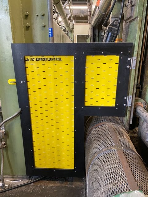Panel Machine Guards for Papermill in Northeast U.S. | Uniguard Machine ...