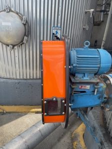 Custom Center Split Mounted Belt Guard | Uniguard Machine Guards